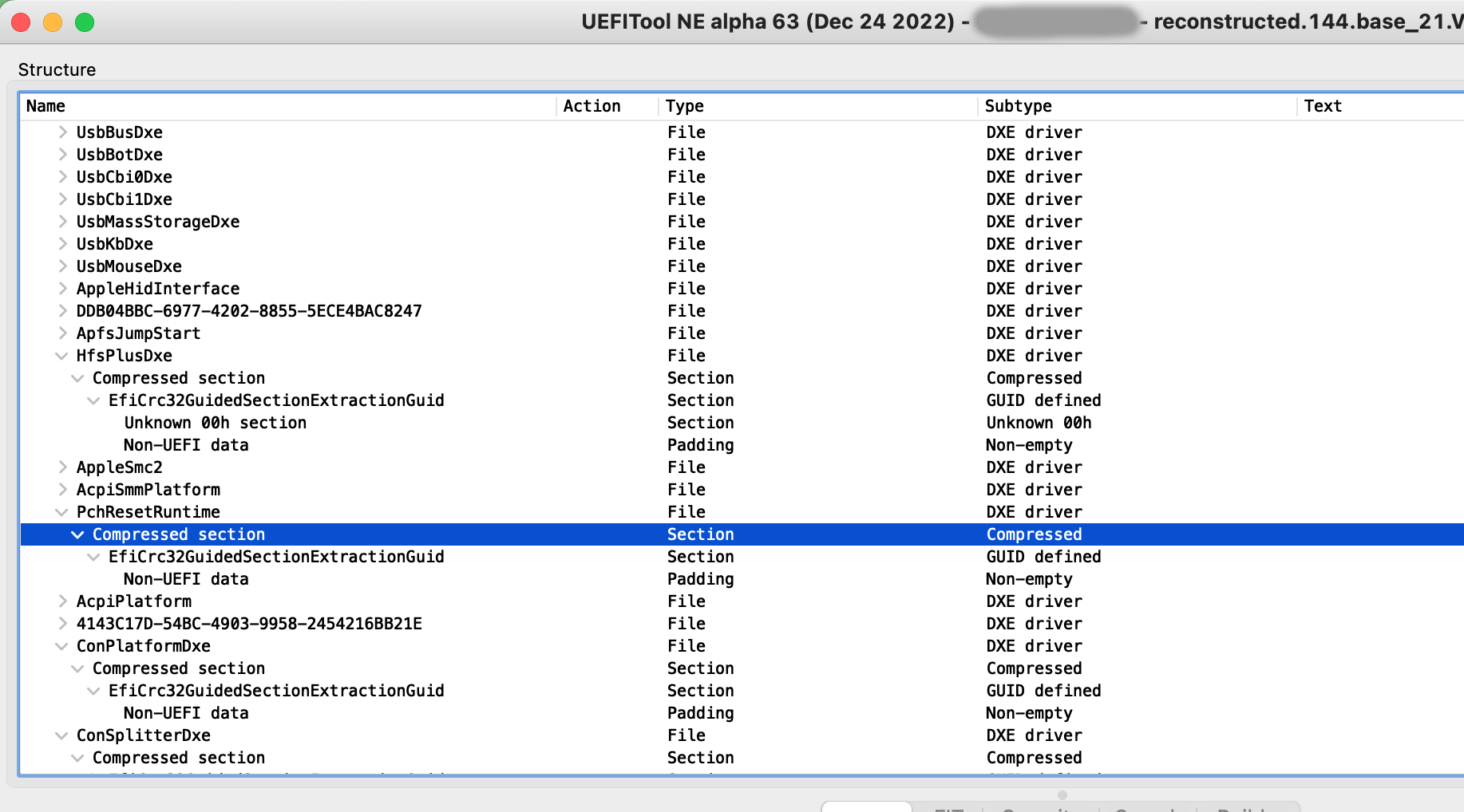 Most recent commit has broken ROM parsing · Issue #327 · LongSoft/UEFITool · GitHub