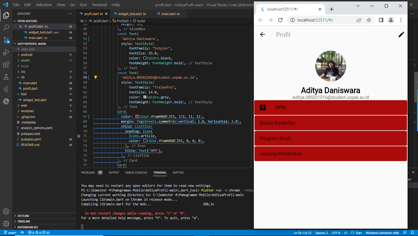 GitHub - Adityadanis/Aditya_ProfilLayout