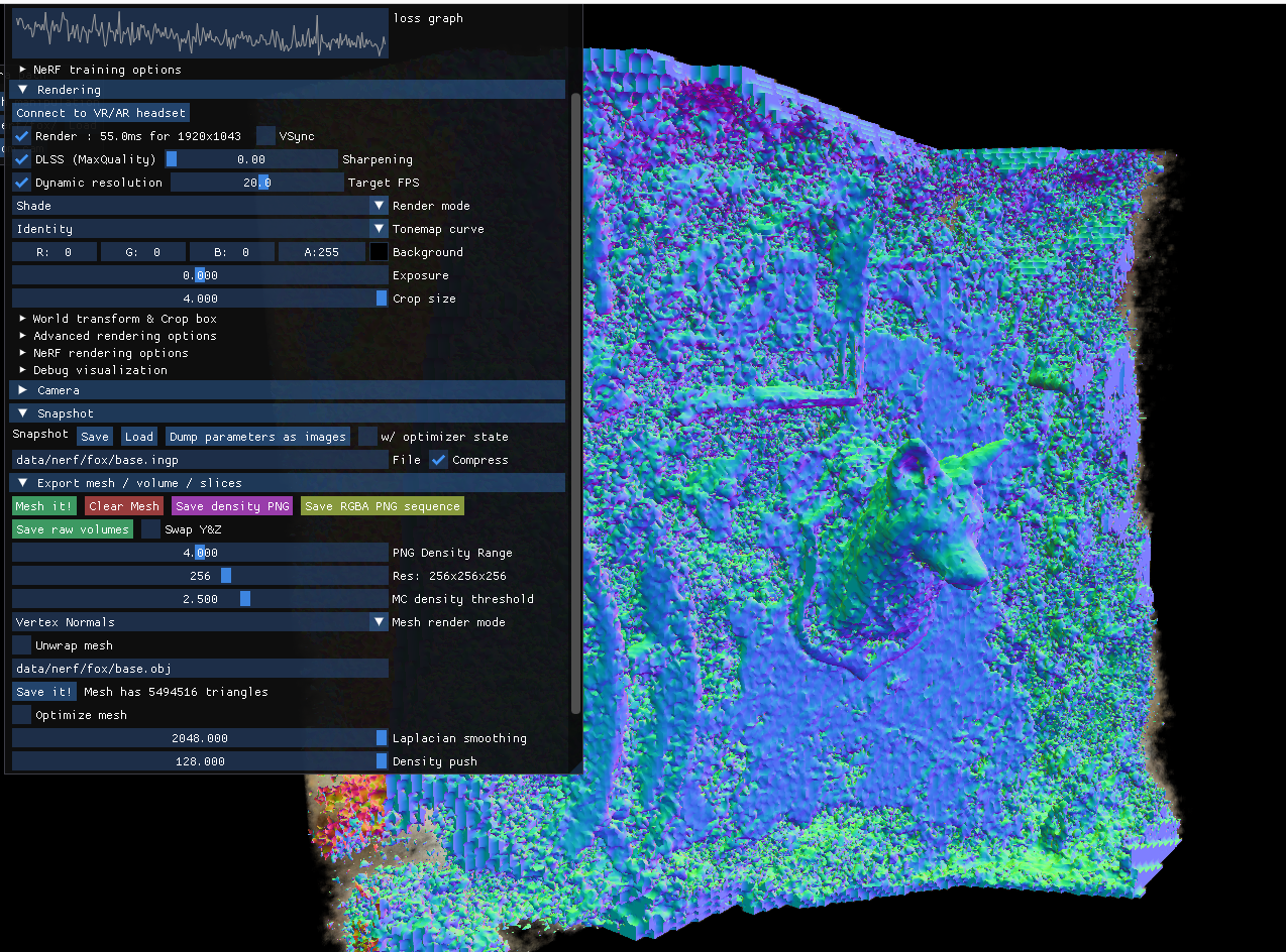 Optimize Mesh Question · Issue #1356 · NVlabs/instant-ngp · GitHub