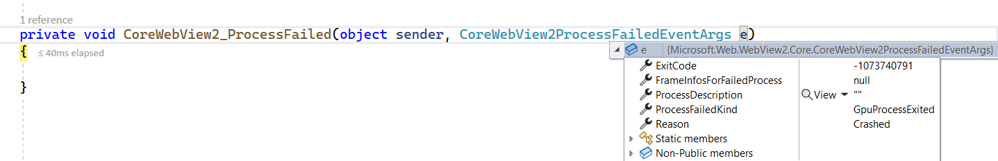 Got ProcessFailed on CoreWebView2 when fixed runtime is installed in a folder with Chinese ...
