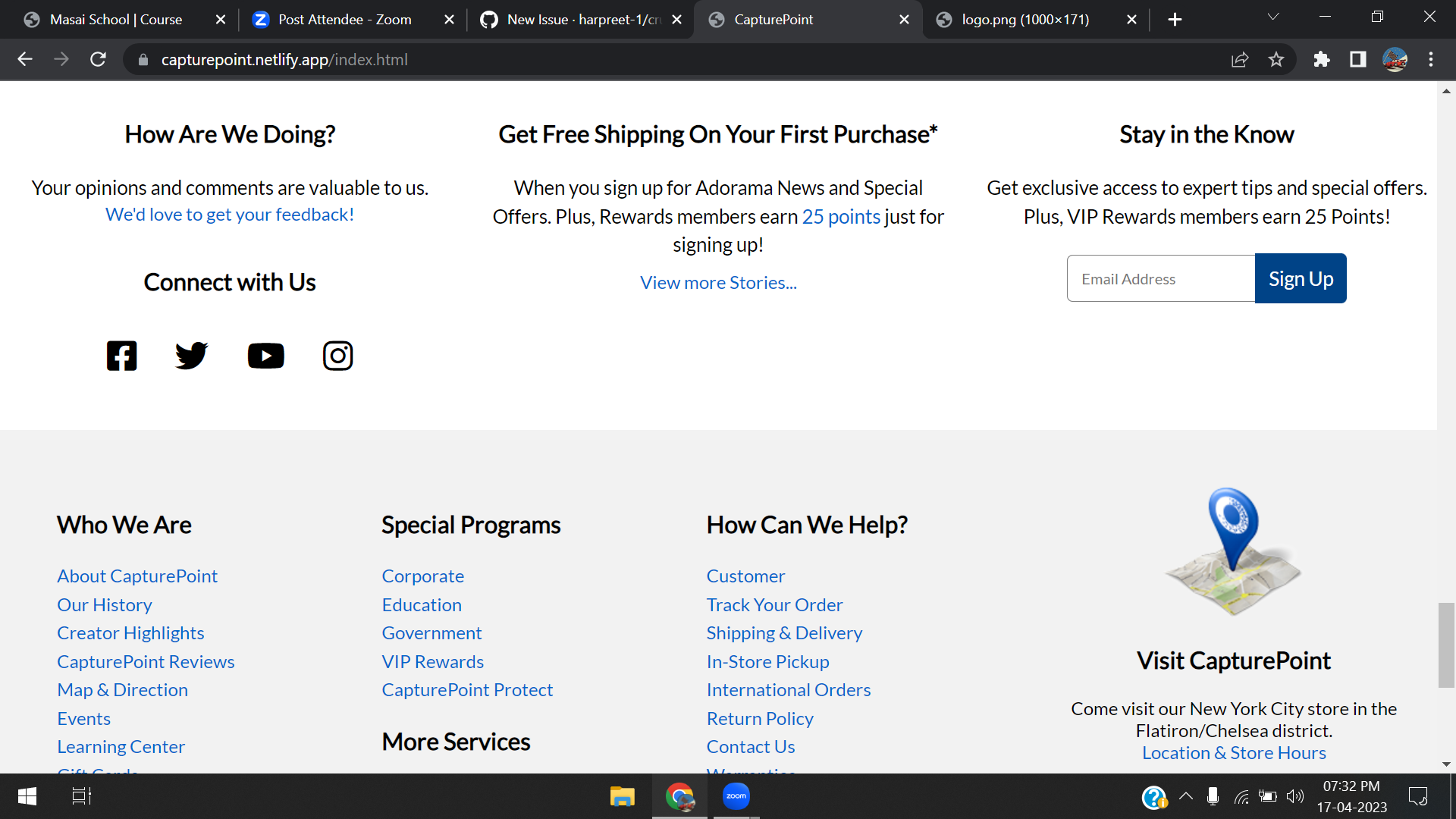 GitHub - harpreet-1/Capturepoint: An all-in-one destination for photo, video, and electronics ...