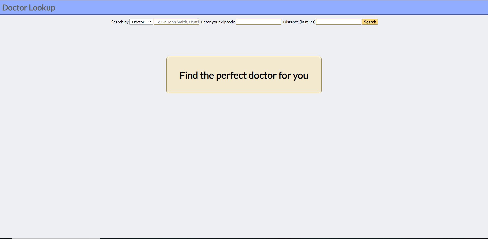 GitHub - fjvarg4k/Doctor-Lookup: Web app for searching for doctors in ...