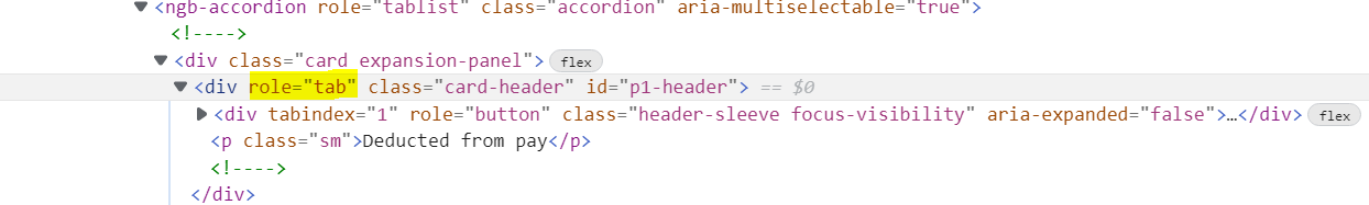 Accordion Accessibility · Issue 2927 · Ng Bootstrap Ng Bootstrap · Github