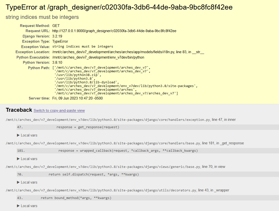 Quotation Marks In Resource Model Abstract Causes Arches Crash · Issue 9623 · Archesproject