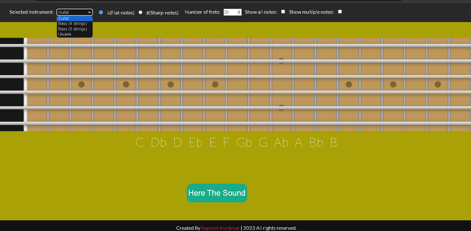 GitHub - TheSupreet/Guitar
