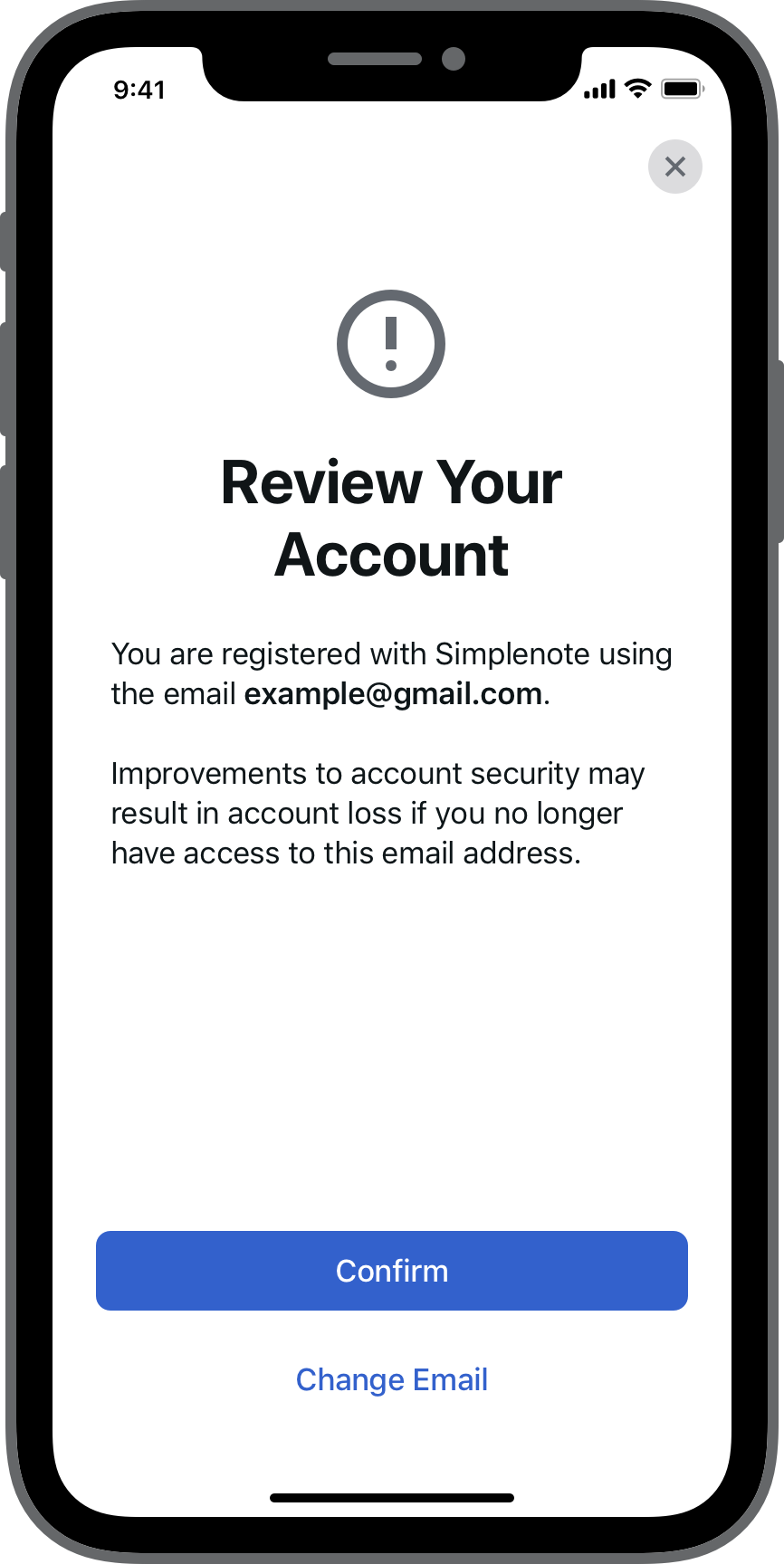 Email Verification · Issue #1086 · Automattic/simplenote-ios · GitHub
