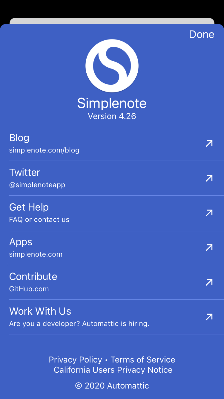 Update About UI · Issue #704 · Automattic/simplenote-macos · GitHub