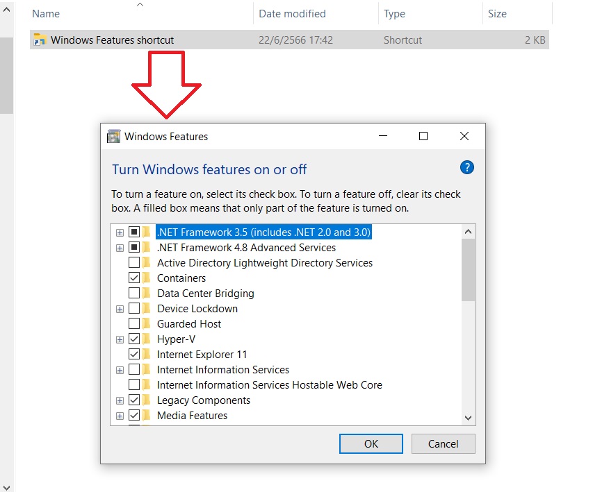 GitHub - Kilp22/Windows-Features-shortcut: A Shorcut to Windows ...
