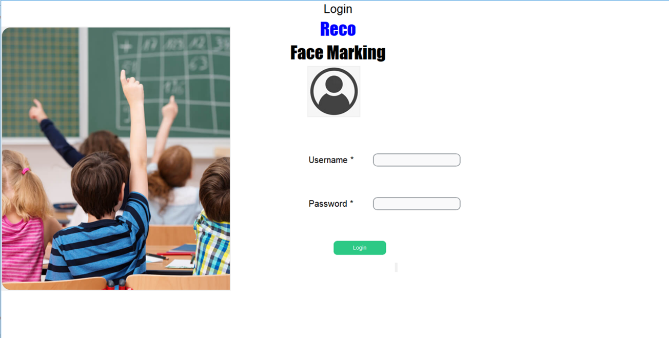 GitHub - GalaxyRulers/RecoFace-Marking: This is a face recognition attendance system call ...