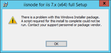 IISNode not installing on IIS8 Windows 2012 R2 · Issue #608 · tjanczuk/iisnode · GitHub