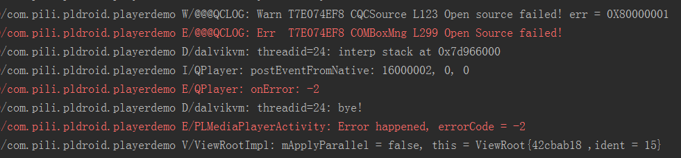 这个错误对你们改进2.0有没有用 · Issue #650 · pili-engineering/PLDroidPlayer · GitHub