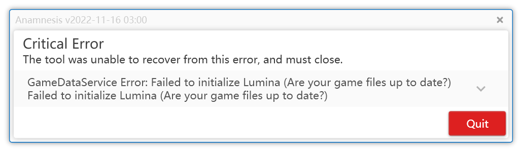 An error occur · Issue #1252 · imchillin/Anamnesis · GitHub