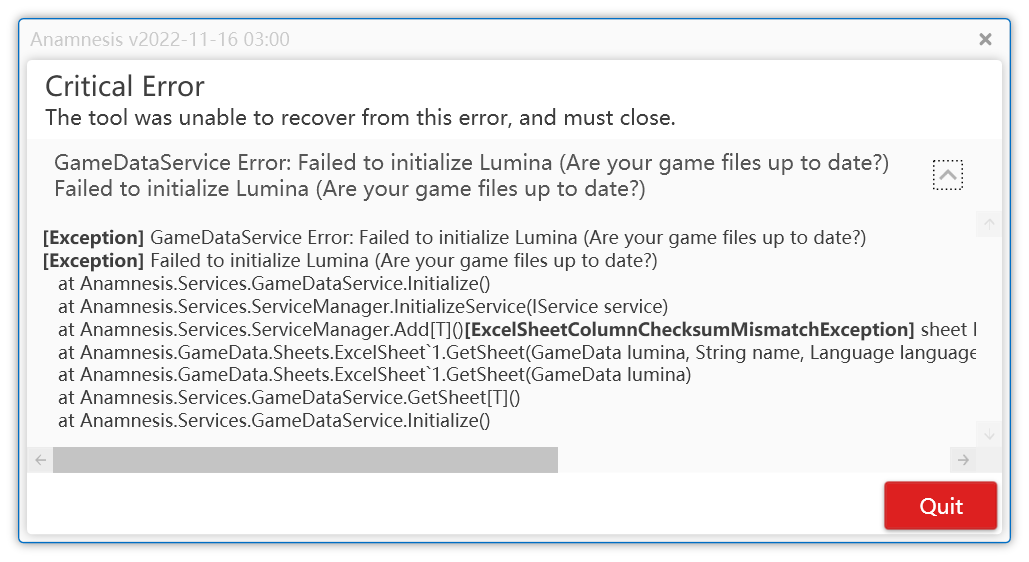 An error occur · Issue #1252 · imchillin/Anamnesis · GitHub