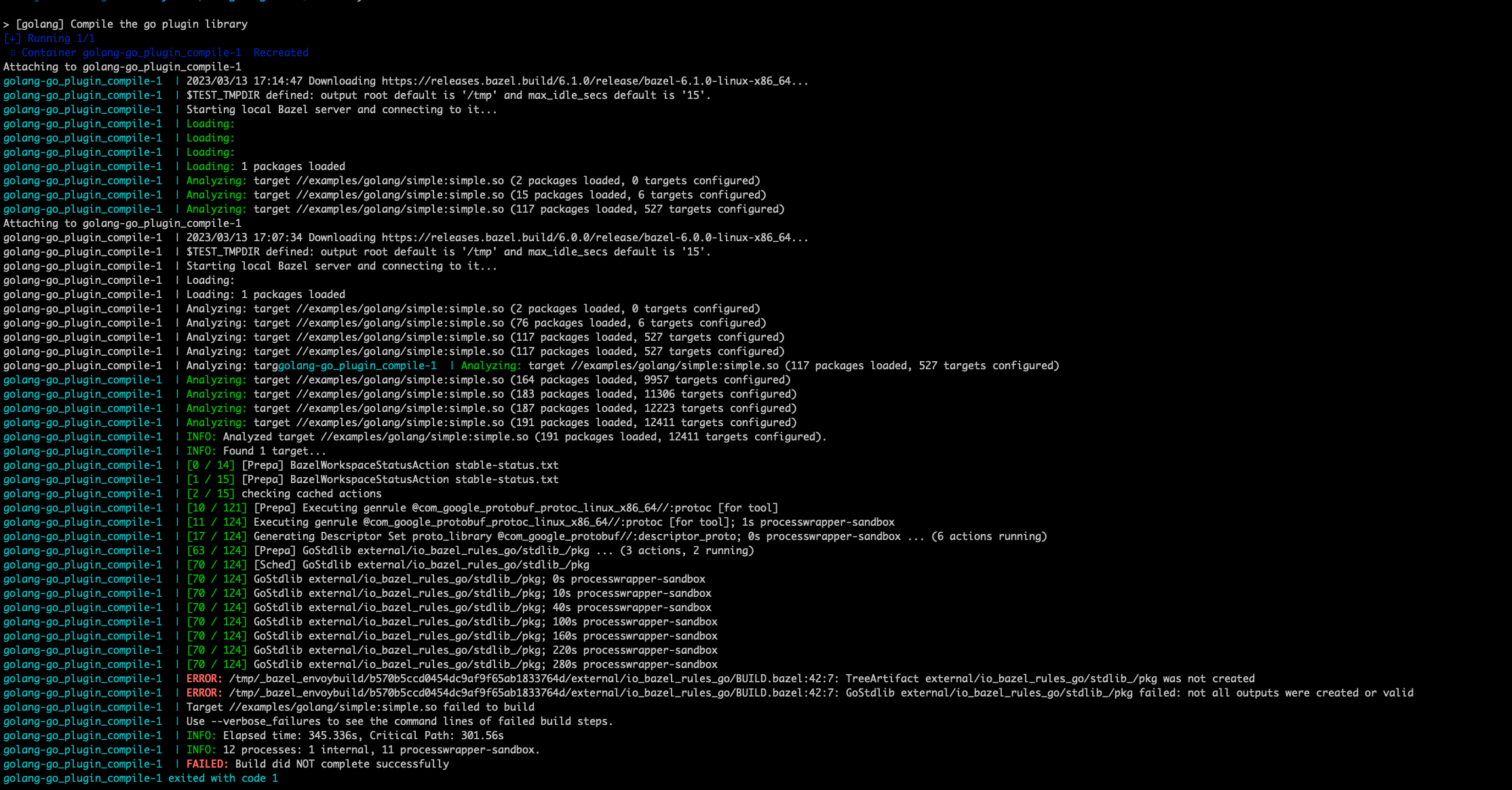 Golang filter example fails to build · Issue #26069 · envoyproxy/envoy · GitHub