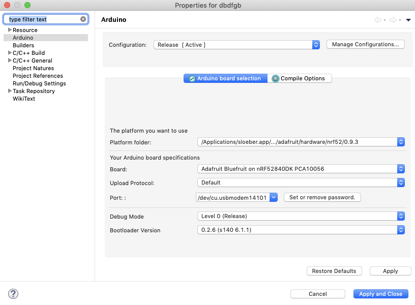 Uploading to nRF52840-DK gives a 'programmer is not responding' error. · Issue #1066 · Sloeber ...