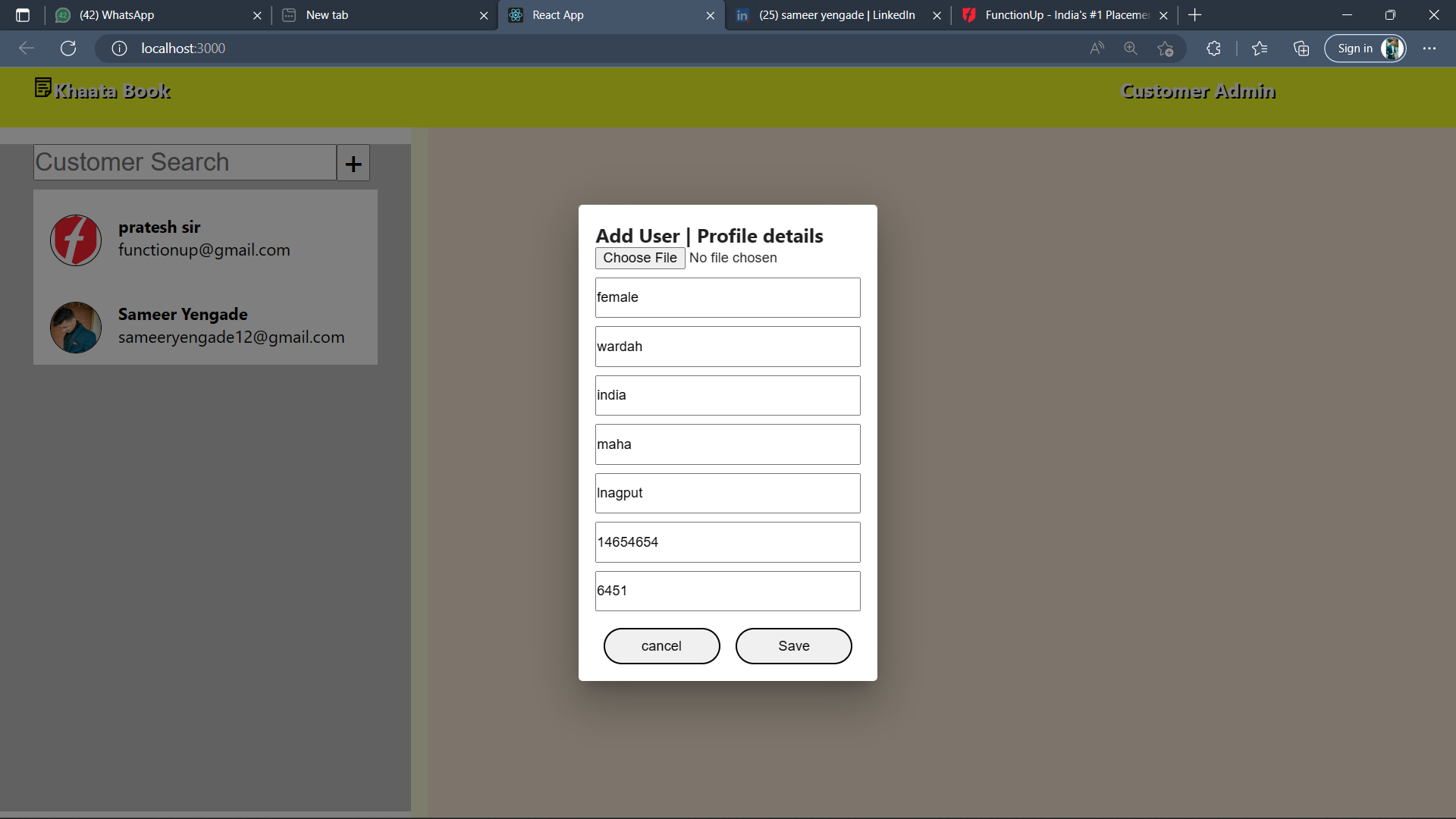 GitHub - sameeryengade03/placementassignment2
