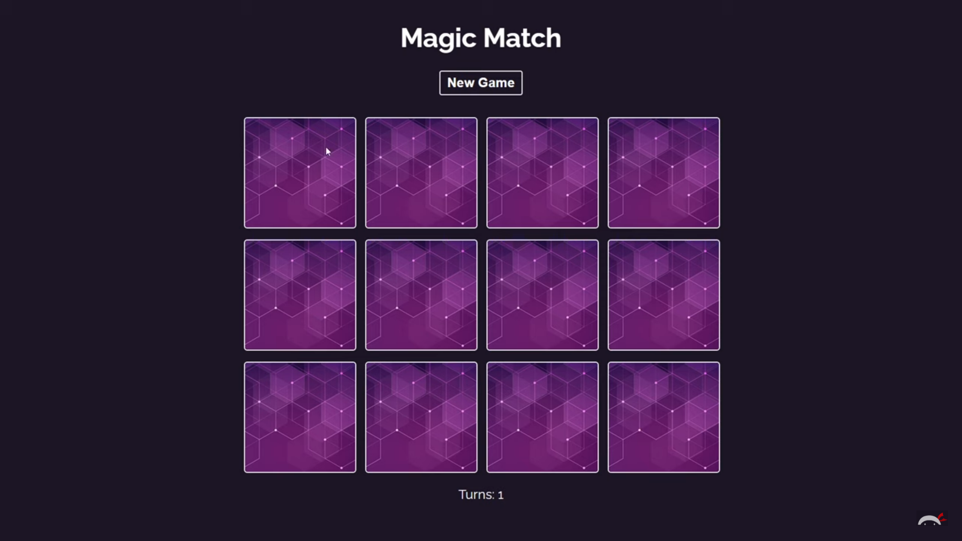 GitHub - bhawnagupta08/Memory-Match-Game: This is a memory based game, Magic-Match, useful for ...