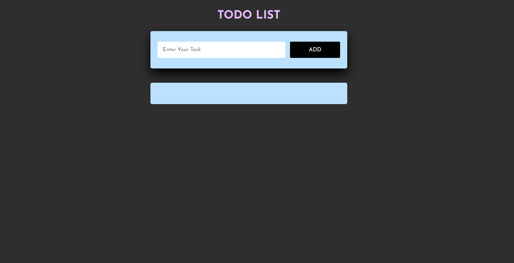 GitHub - hindraj/TO-DO-LIST: I developed this T0-DO-LIST using JavaScript, HTML and CSS.