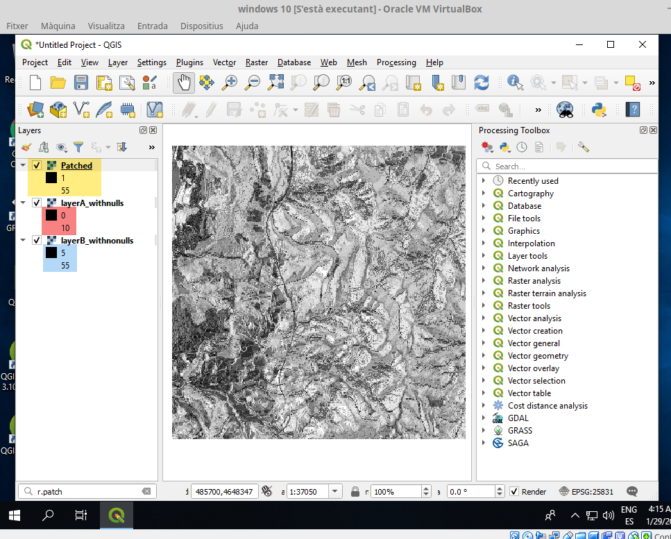 Wrong results when executing r.patch on ms-windows · Issue #34111 · qgis/QGIS · GitHub