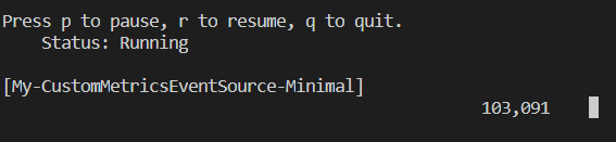 Dotnet Counters Does Not Display Counter Name When Using Custom