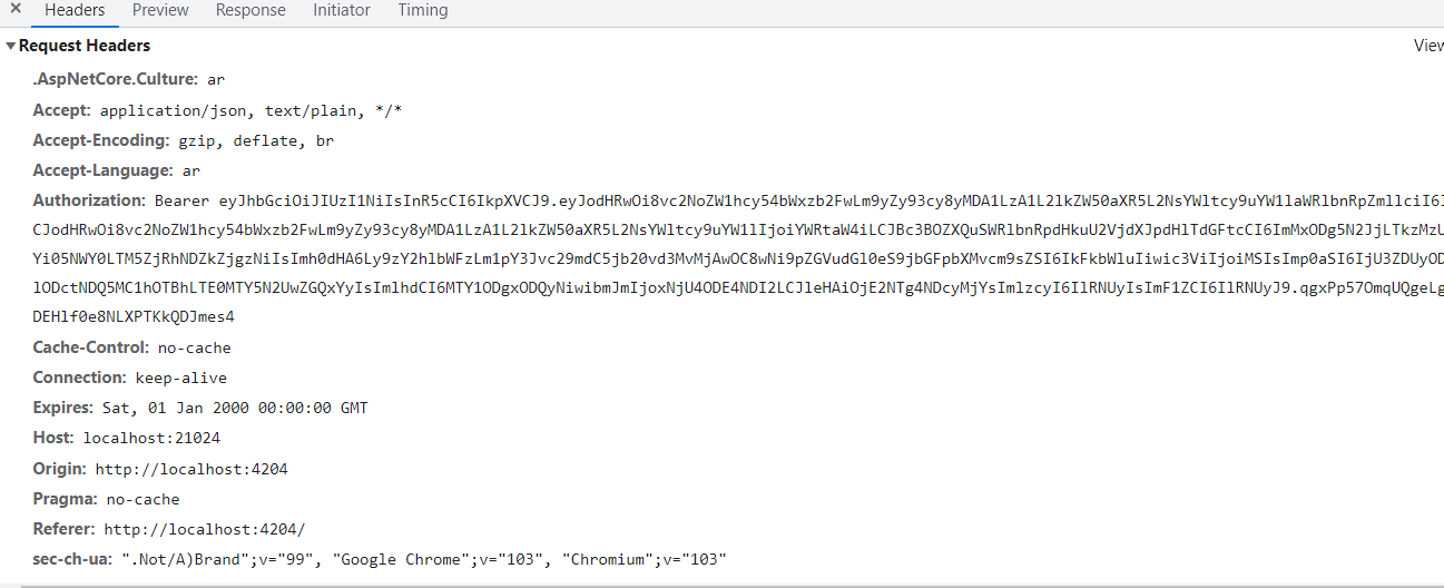 Json response from the backend sends chunk of the data · Issue #6502 · aspnetboilerplate ...