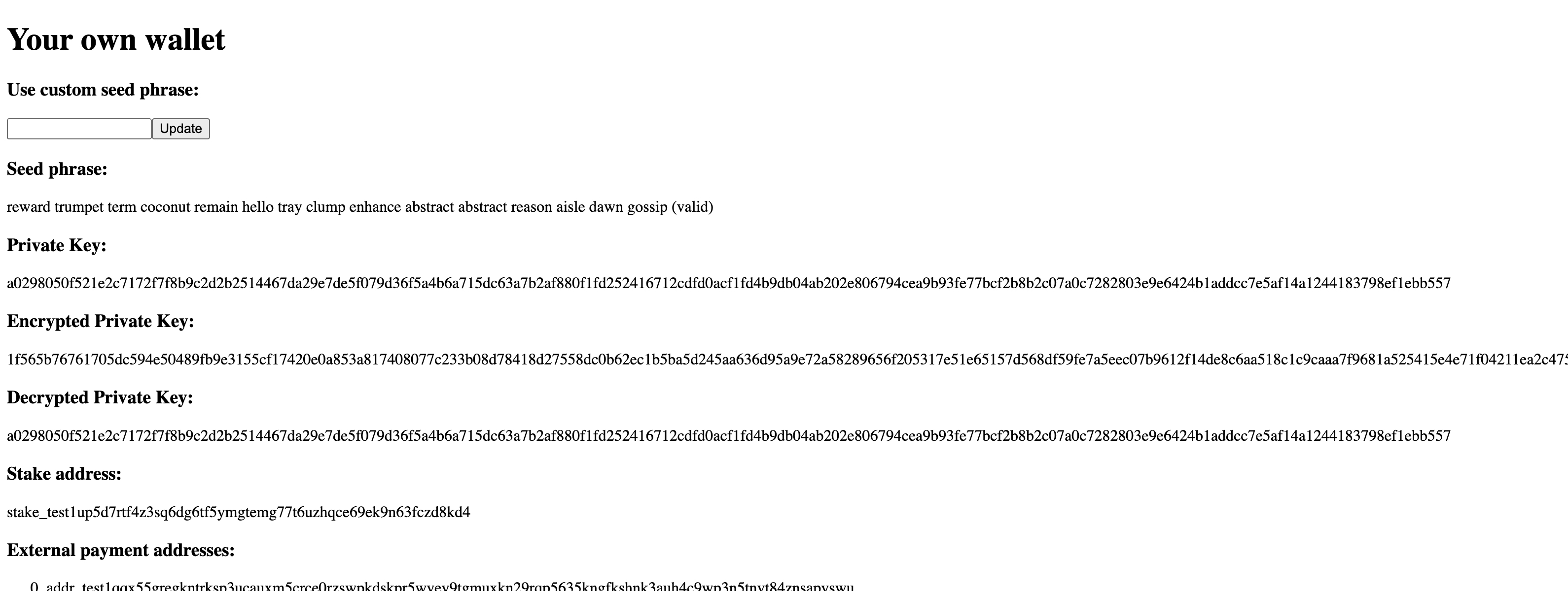GitHub - sdisalvo-crd/your-own-wallet