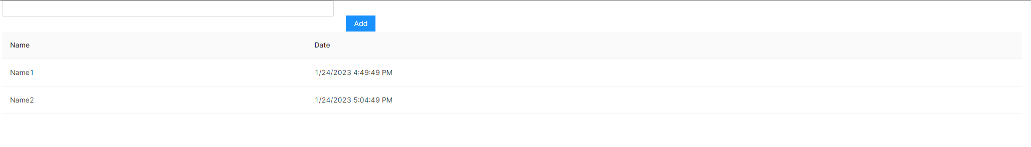 When Table has HidePagination=true new records are not added as table row · Issue #3038 · ant ...