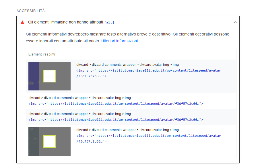 Gli elementi immagine degli avatar di default non hanno l'attributo ALT · Issue #418 · italia ...