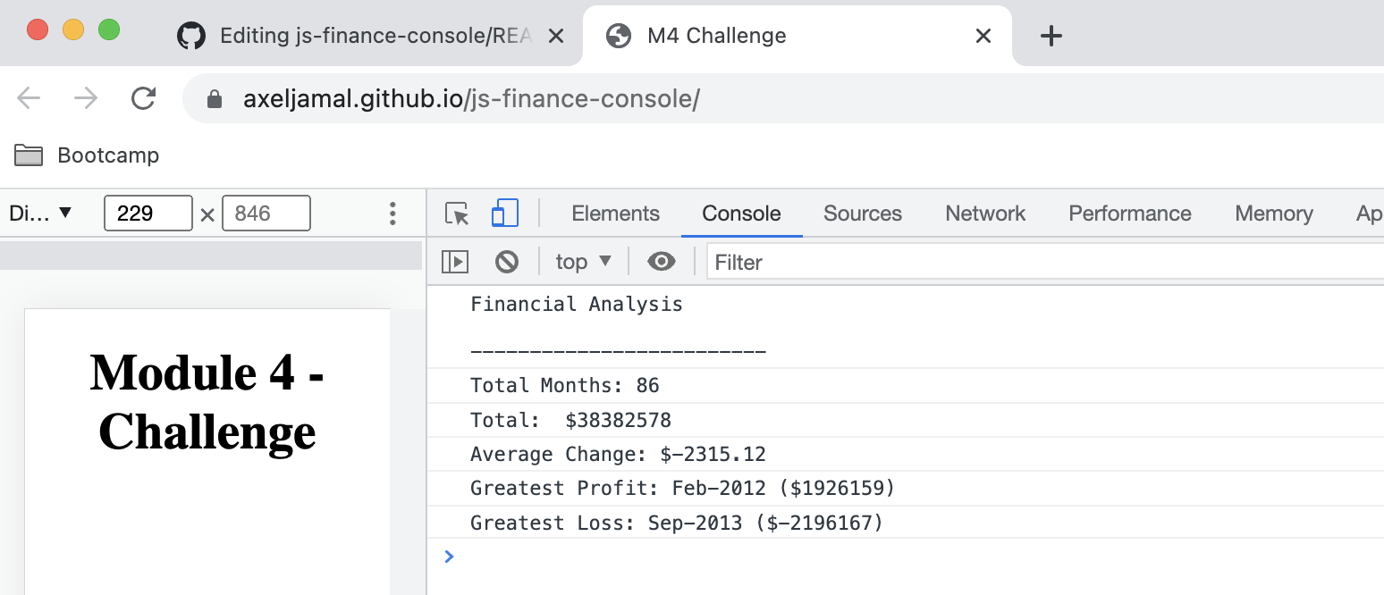 GitHub - axeljamal/js-finance-console: Finance Console - JavaScript