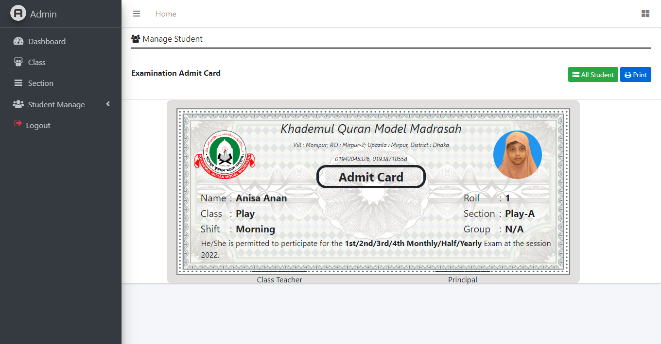 GitHub - coder-riad/laravel-student-management-system