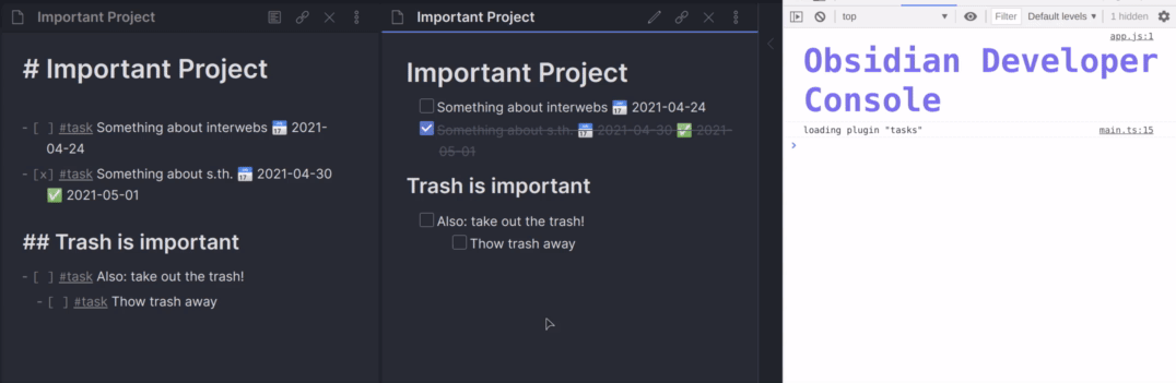 Cannot read property 'listItems' of undefined · Issue #87 · obsidian-tasks-group/obsidian-tasks ...