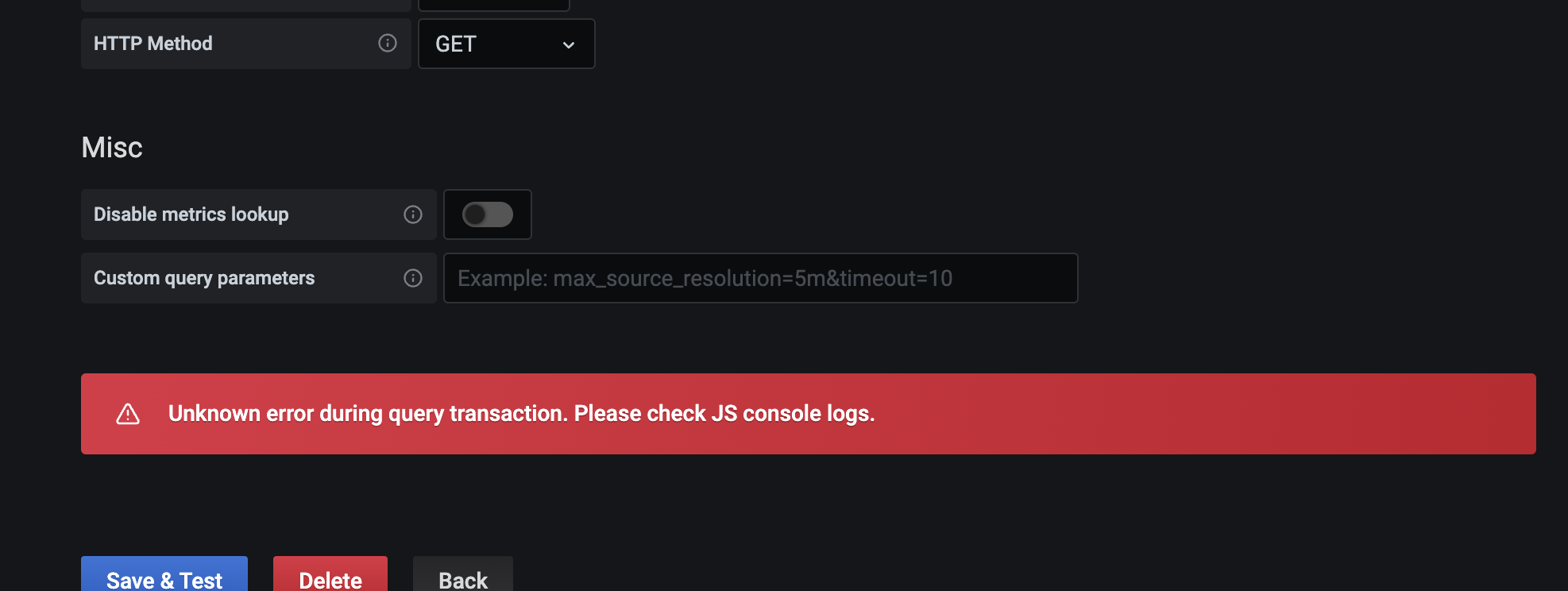 Not able to add datasource to grafana · Issue #3695 · VictoriaMetrics/VictoriaMetrics · GitHub
