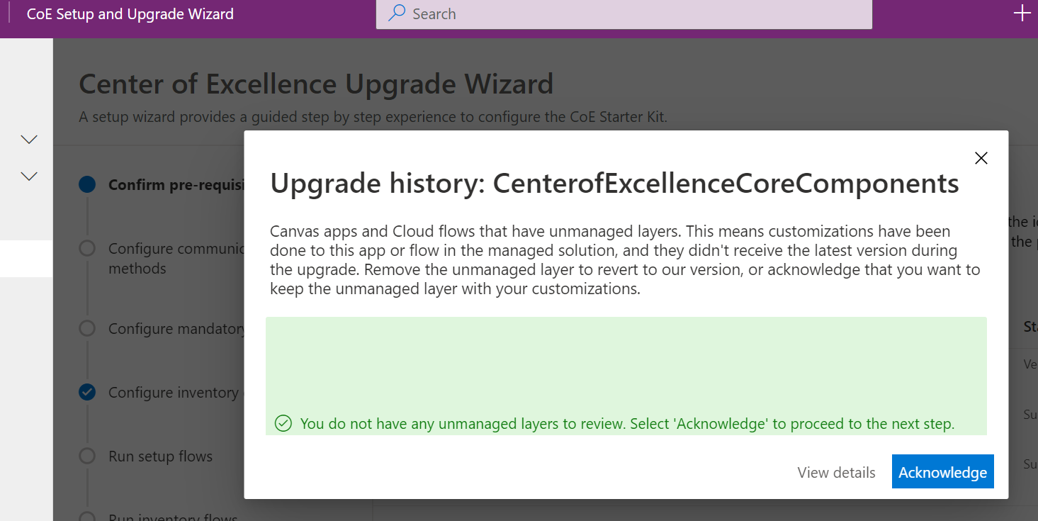 [CoE Starter Kit - BUG] Setup Wizard stocked in Run Setup flows step · Issue #5649 · microsoft ...