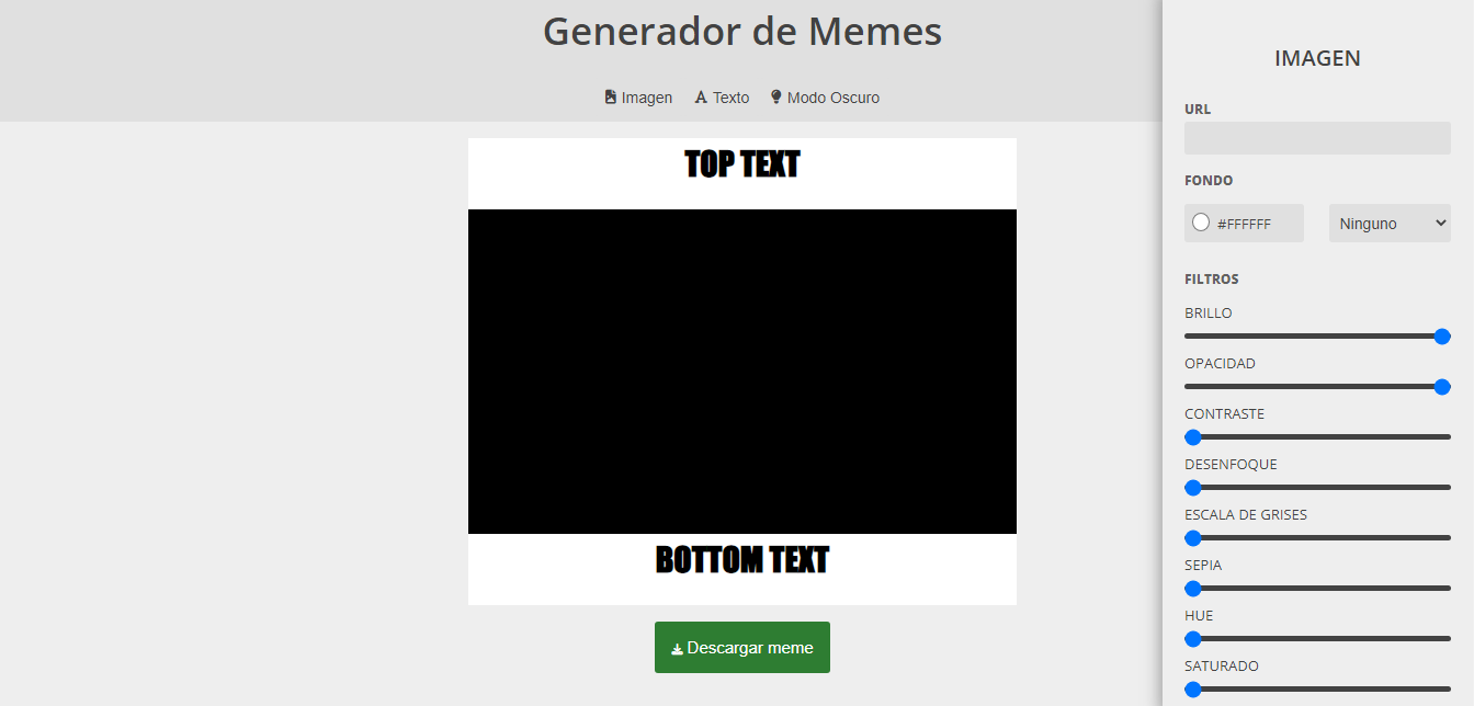 GitHub - marcelabrx/generador-de-memes: This meme editing program is the final project of the ...