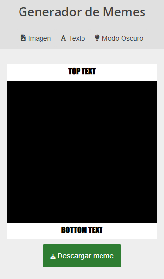 GitHub - marcelabrx/generador-de-memes: This meme editing program is the final project of the ...