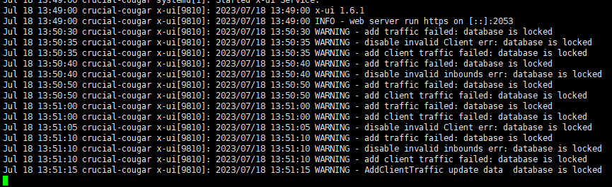 مشکل در لاگ و کند شدن شدید سرور · Issue #766 · MHSanaei/3x-ui · GitHub
