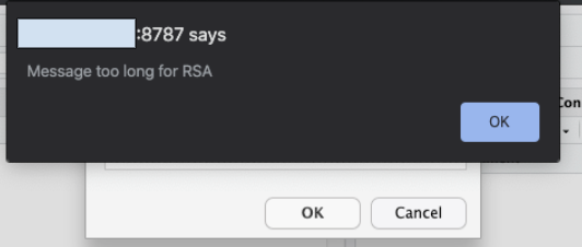 rstudioapi::askForPassword() fails with "Message too long for RSA" on RStudio Server with long ...