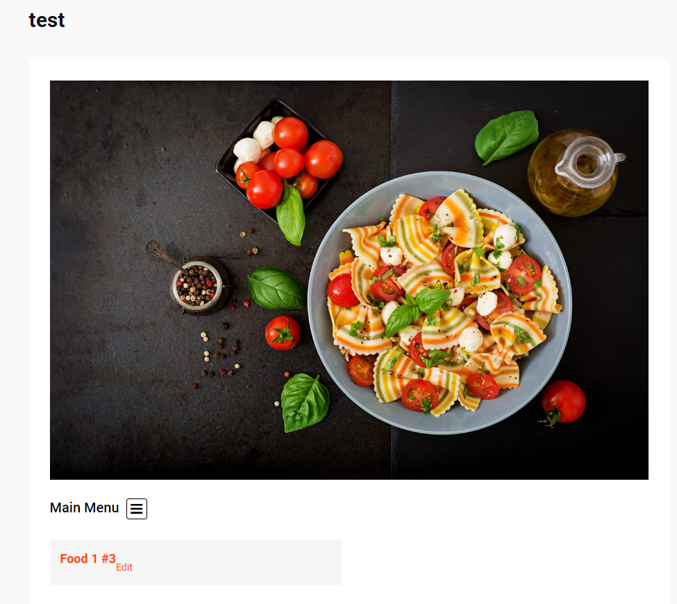 How to use or publish the menu on front side? · Issue #281 ...