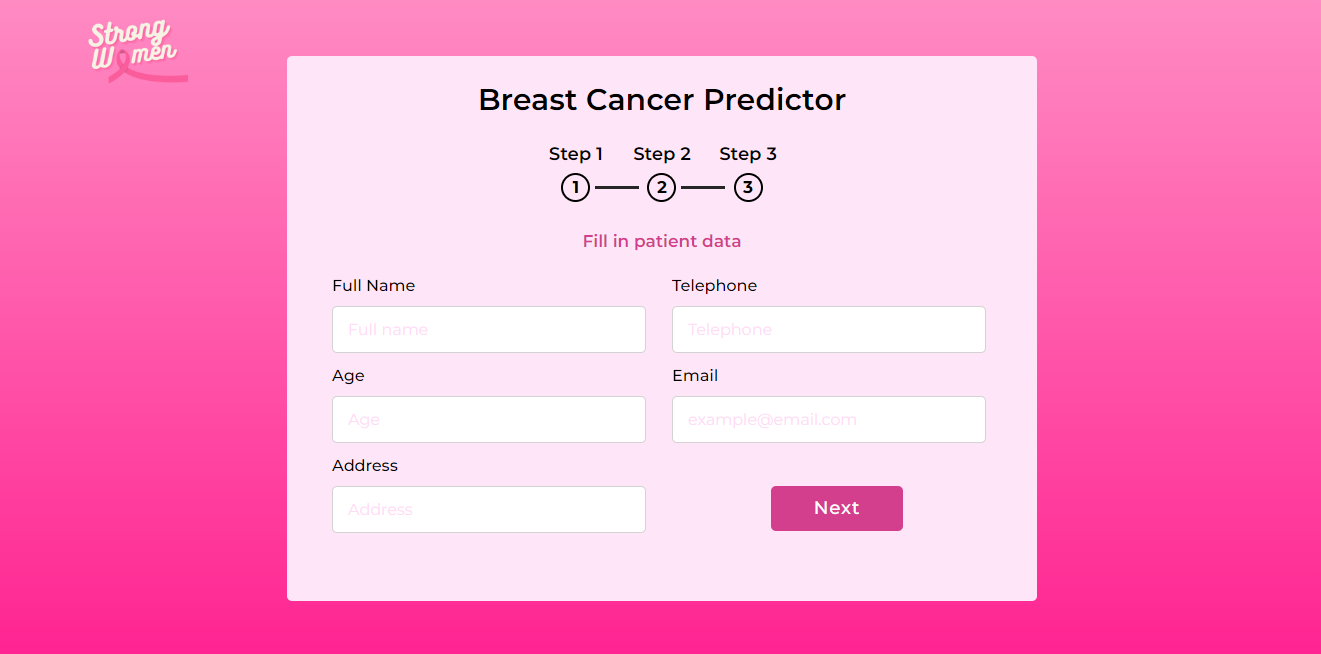 GitHub - anahiChavez/Strong-Woman: This app is made with Flask and the machine learning ...