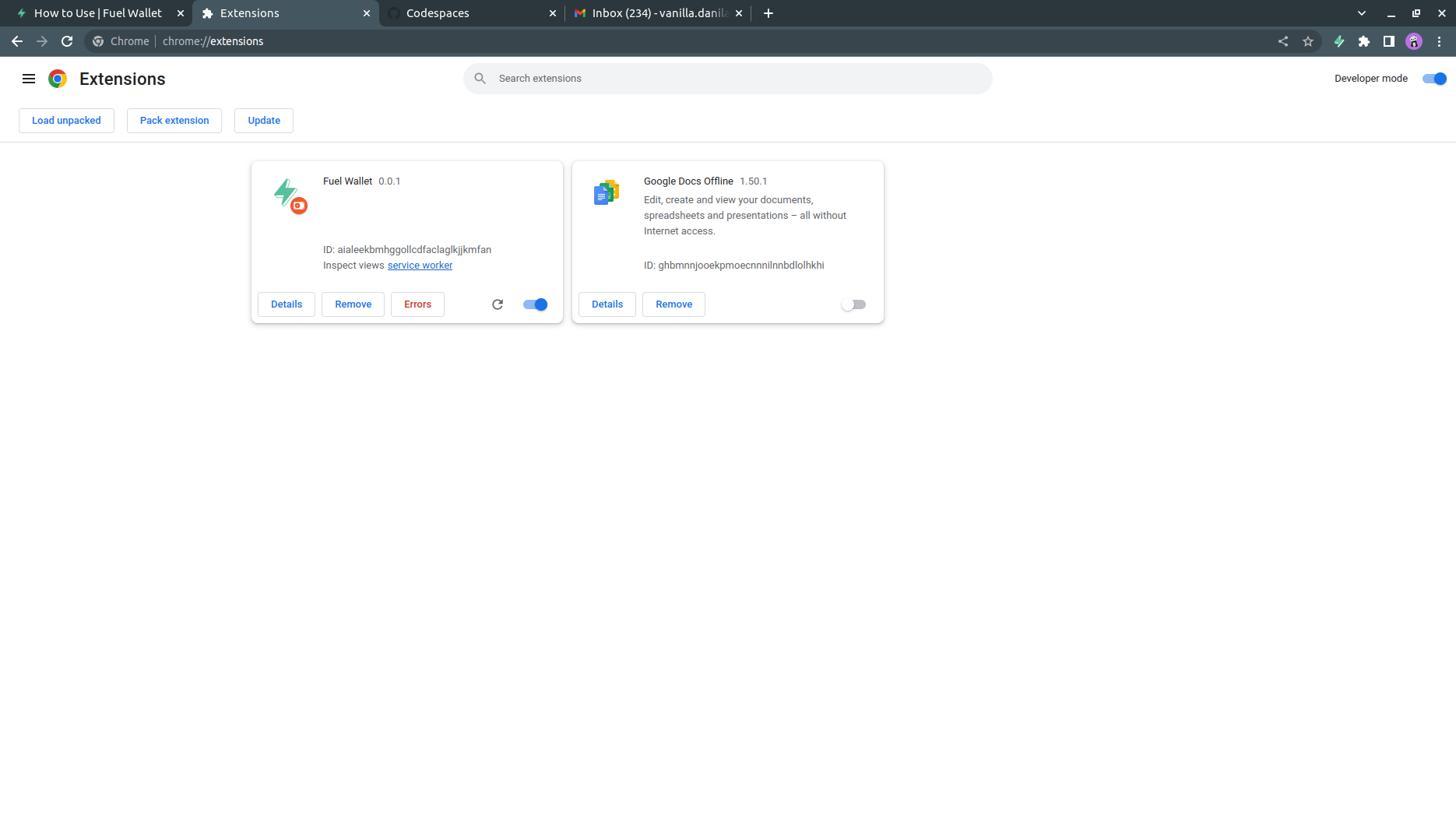 Errors when adding an extension to Google Chrome · Issue #318 ...