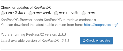 Update KeePassXC setting check has no default settings · Issue #238 · keepassxreboot/keepassxc ...