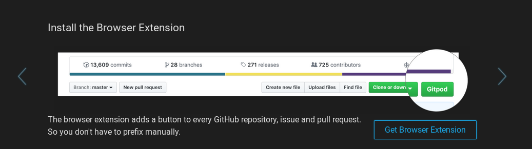 Chrome != Browser (wrong browser extension for Firefox suggested?) · Issue #102 · gitpod-io ...