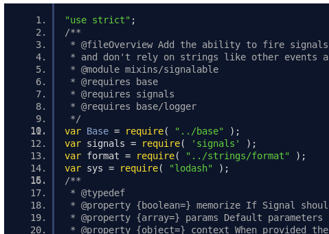 Source code view removes empty lines · Issue #67 · clenemt/docdash · GitHub