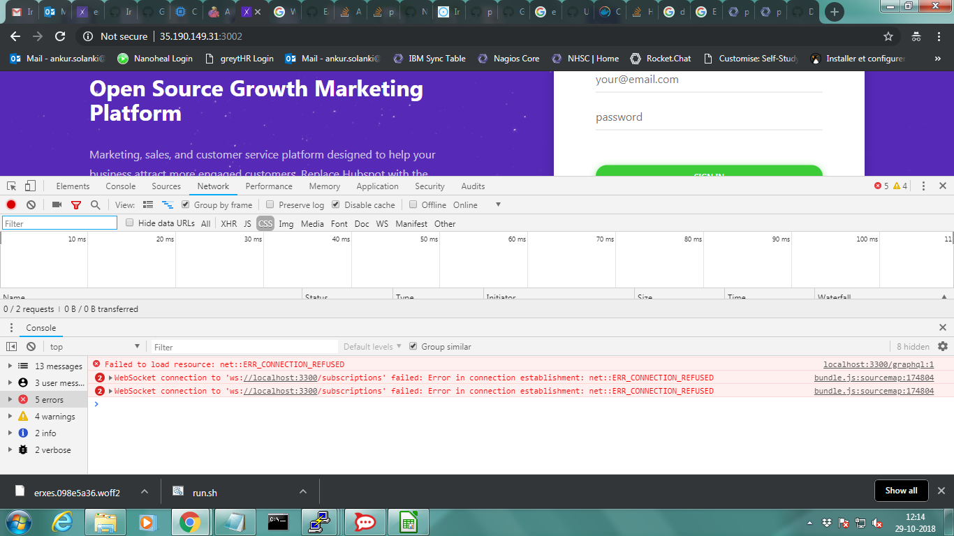 net::ERR_CONNECTION_REFUSED (Network Error ) · Issue #4812 · pinpoint-apm/pinpoint · GitHub