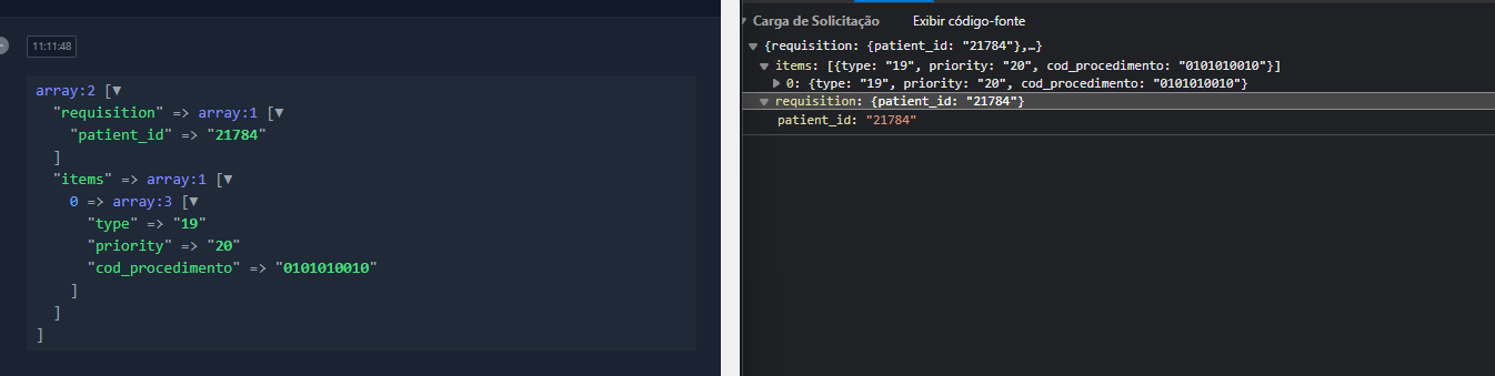 Using `file` (Content-Type: multipart/form-data) together with array or ...