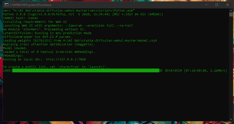 Help getting interrogate CLIP running · AUTOMATIC1111 stable-diffusion-webui · Discussion #4968 ...