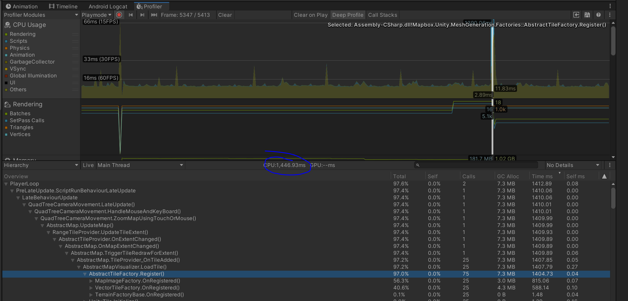 Insane Performance Drop · Issue 1395 · Mapbox Mapbox Unity Sdk · Github