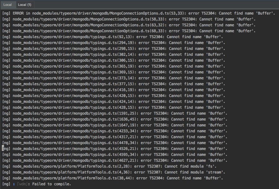 Transpiling For Ionic · Issue 900 · Typeormtypeorm · Github