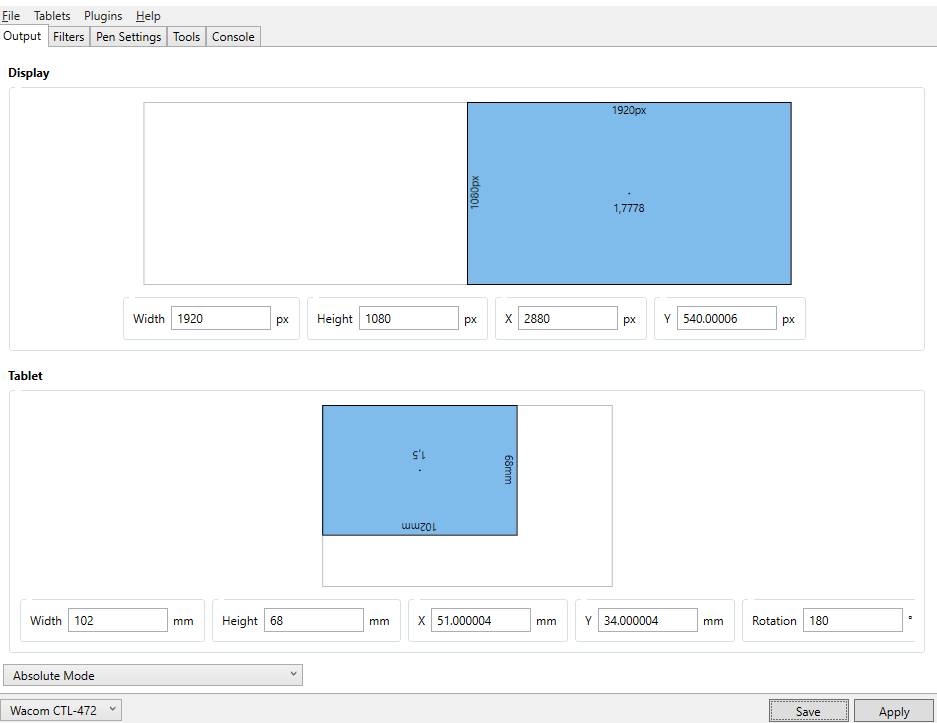Support Request: Cant change area/ wouldnt use it · Issue #2518 · OpenTabletDriver ...
