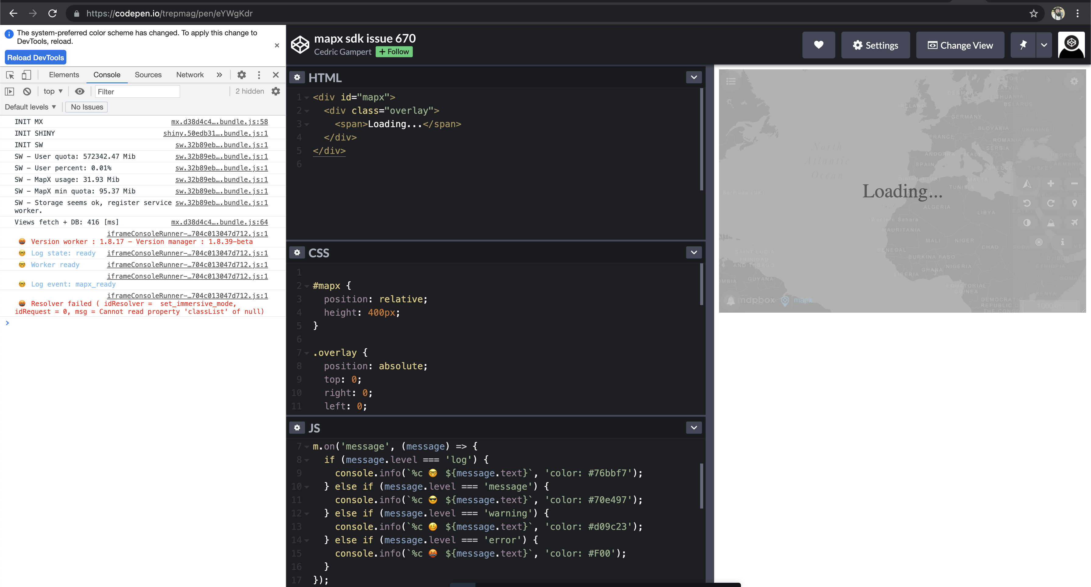 Some Sdk Methods Doesnt Resolve Anymore · Issue 670 · Unep Gridmapx
